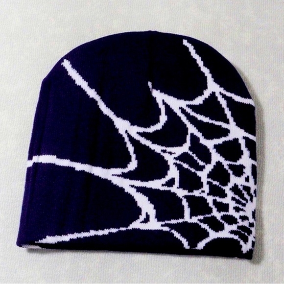 Accessories | Y2k Spiderweb Beanie | Poshmark